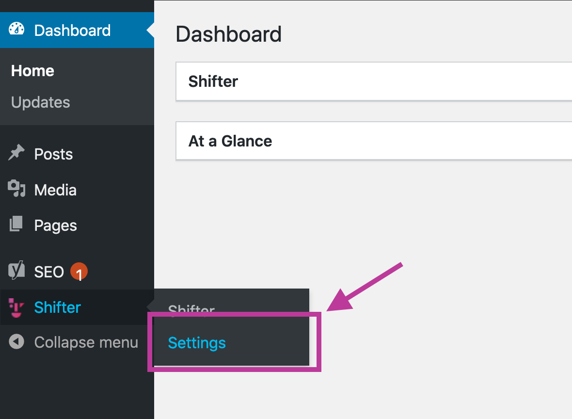 Selectively control static content with Shifter Generator Settings - Shifter